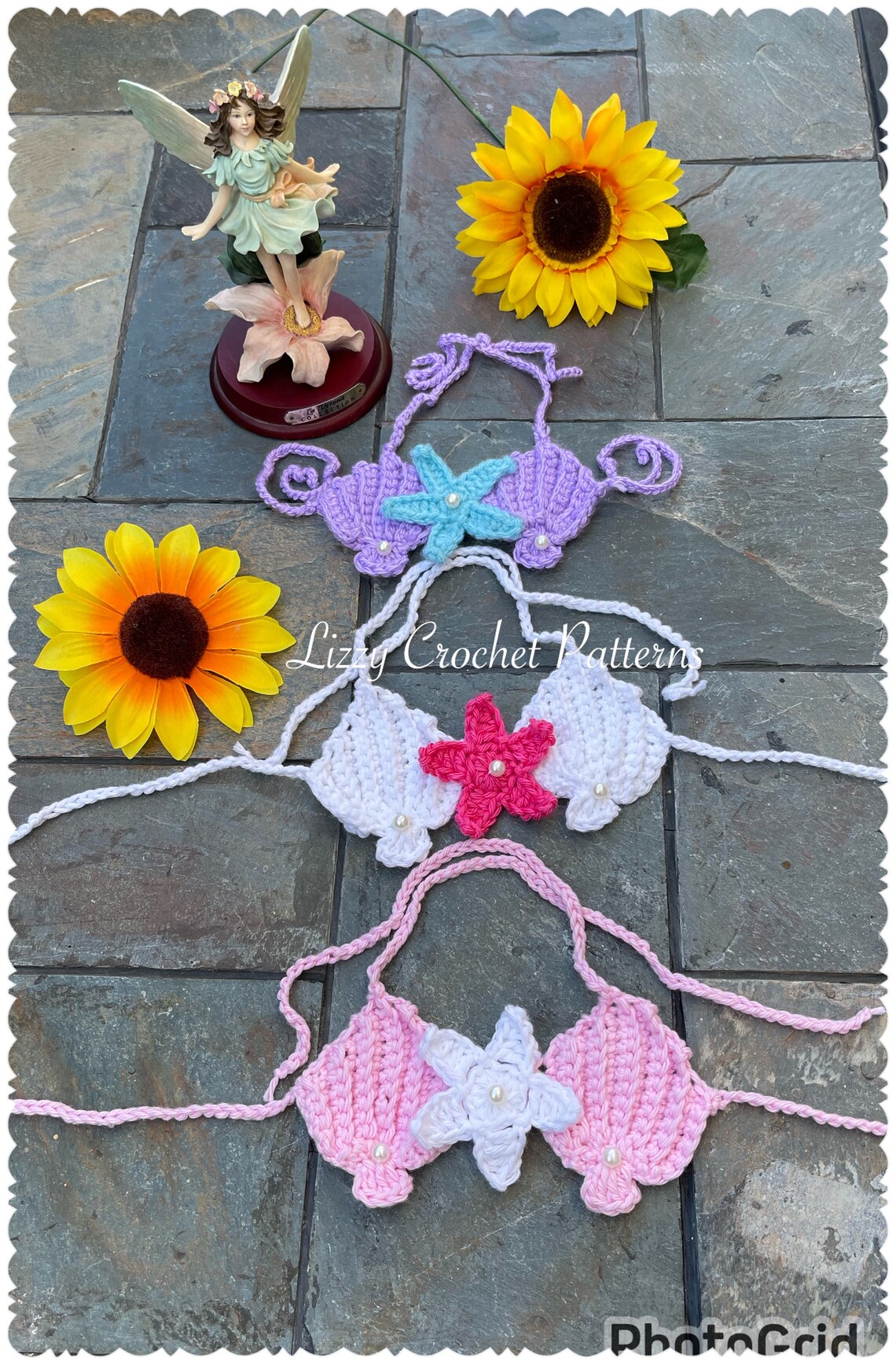Crochet Mermaid Top PATTERN ONLY 1-5 Years PDF Instant Download - Etsy