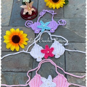 Crochet Mermaid Top PATTERN ONLY 1-5 Years PDF Instant Download - Etsy