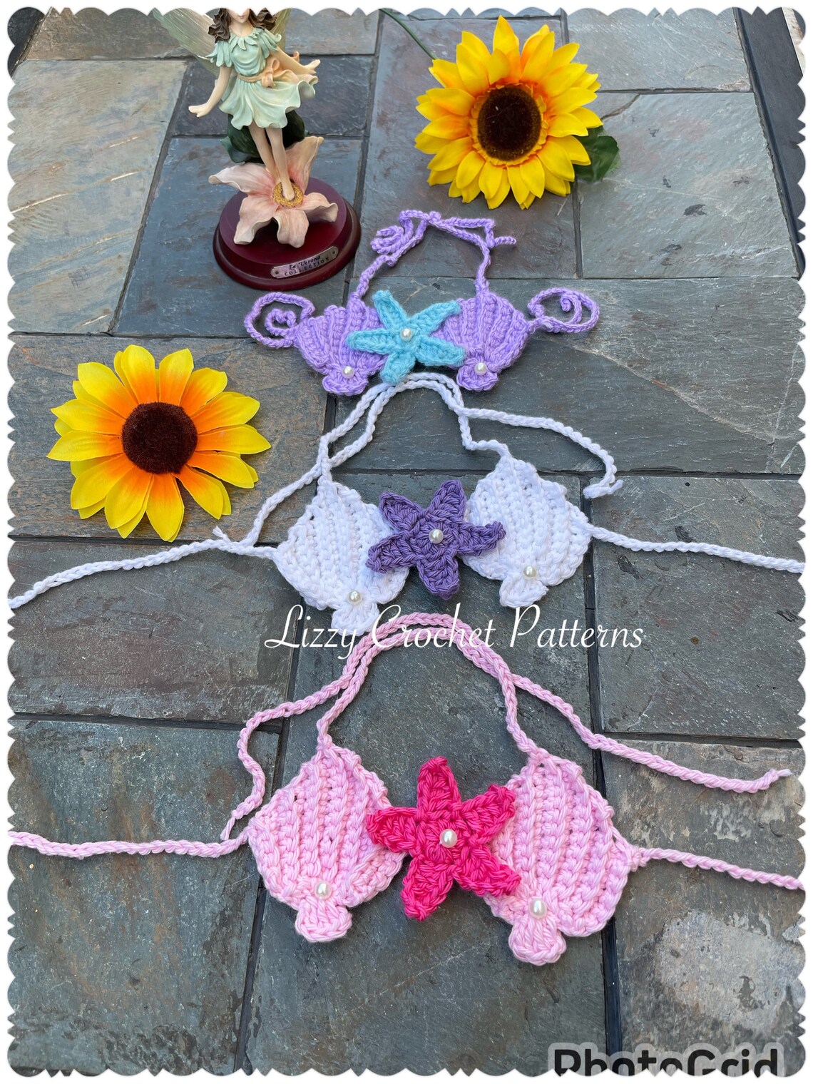 Crochet Mermaid Top PATTERN ONLY 1-5 Years PDF Instant Download - Etsy