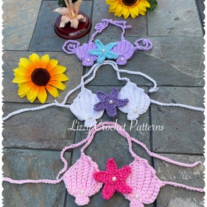 Crochet Mermaid Top PATTERN ONLY 1-5 Years PDF Instant Download - Etsy