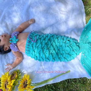 Mermaid Tail Pattern Newborn PDF Intermediate - Expirienced Level ...
