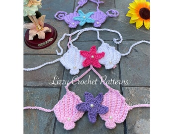 Crochet Mermaid Top Pattern - Etsy