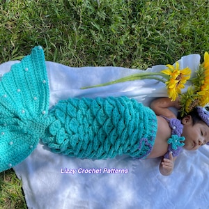 Mermaid Tail Pattern Newborn PDF Intermediate - Expirienced Level ...