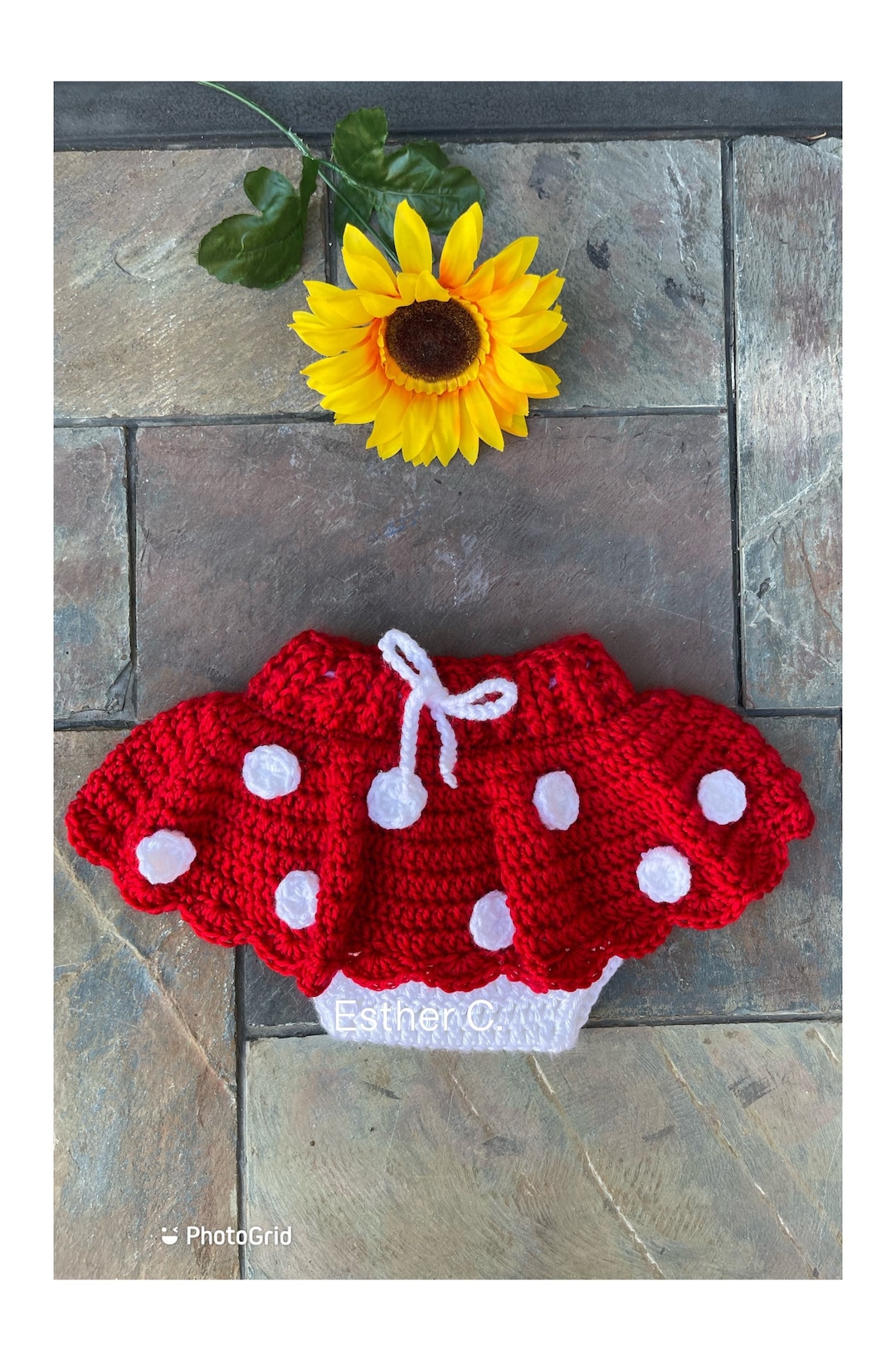 Crochet Pattern Minnie Mouse Outfit, Intant Download PDF - Etsy