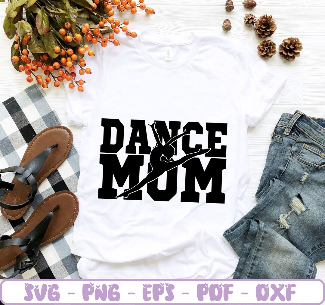 Dance Mom With Border Svg Dance Mama Svg Dance Lover Svg - Etsy