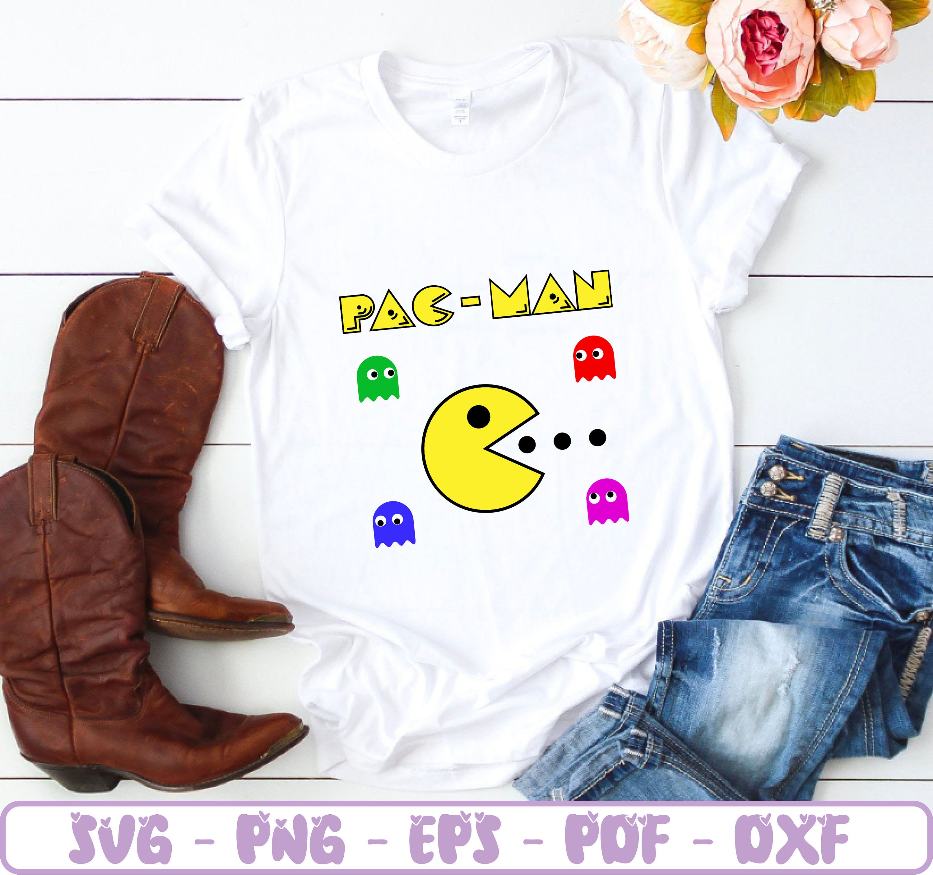 Pac-man Svg Bundle Pac-man Svg for Cricut Pac-man Game Svg - Etsy Israel