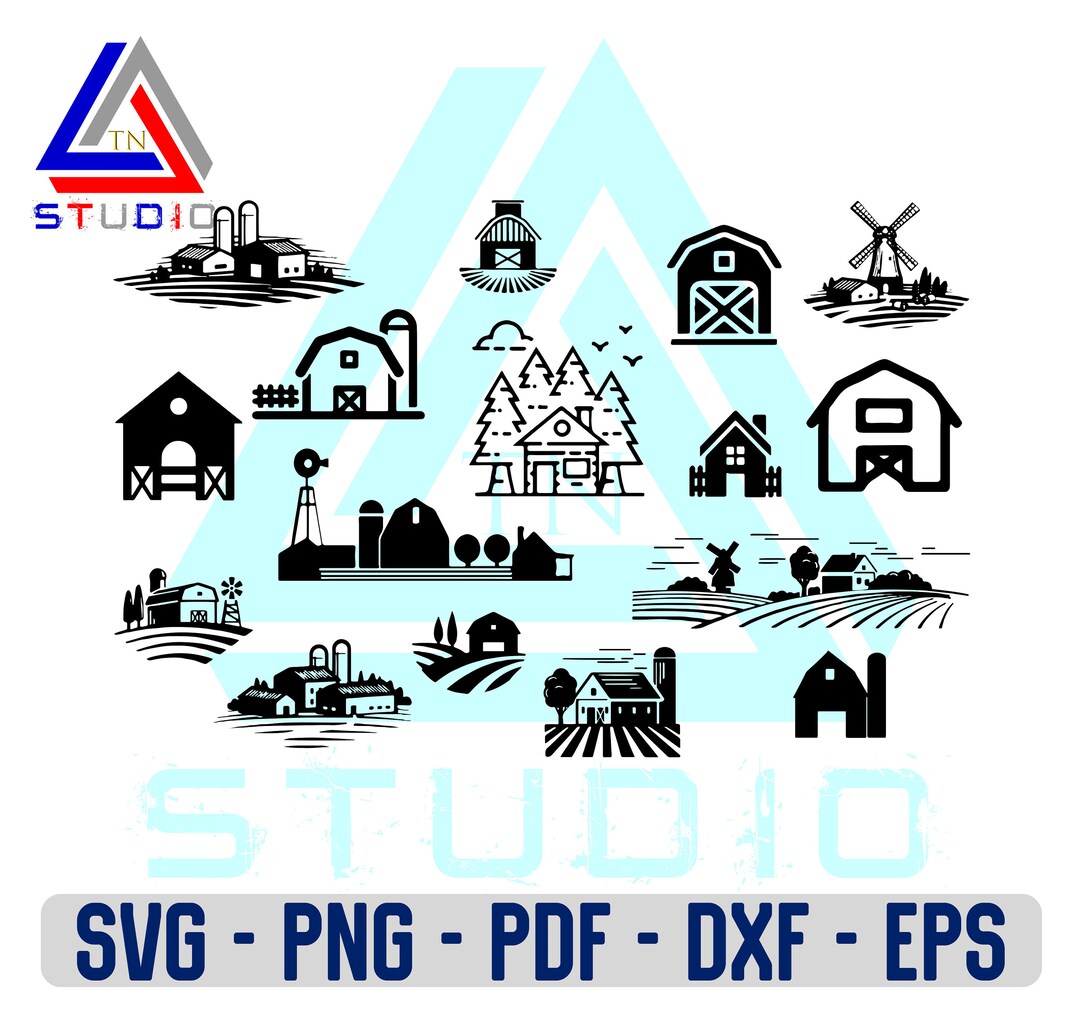 Farm SVG Bundle Farm Svg Farm Barn Svg Farm Png Svg - Etsy UK