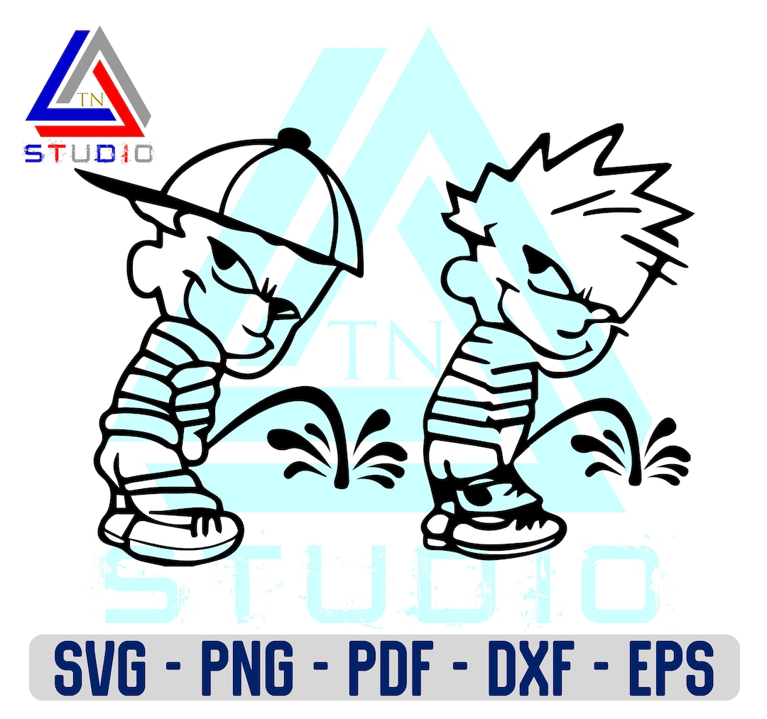 Niño orinando Svg / Niño orinando Png / Peeing Svg / Pegatina - Etsy España