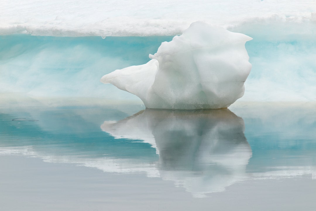 Ice Cold, Canvas,e Ice, Iceberg, Color, Scene, Landscape, Nature ...