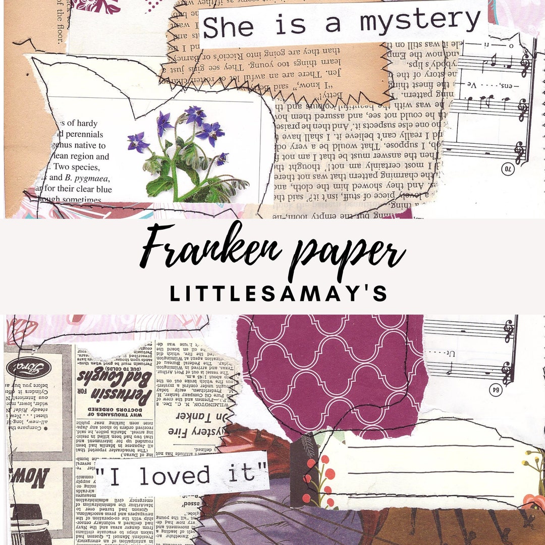 Franken Paper (8), Franken Paper Digital Download, Franken Paper ...