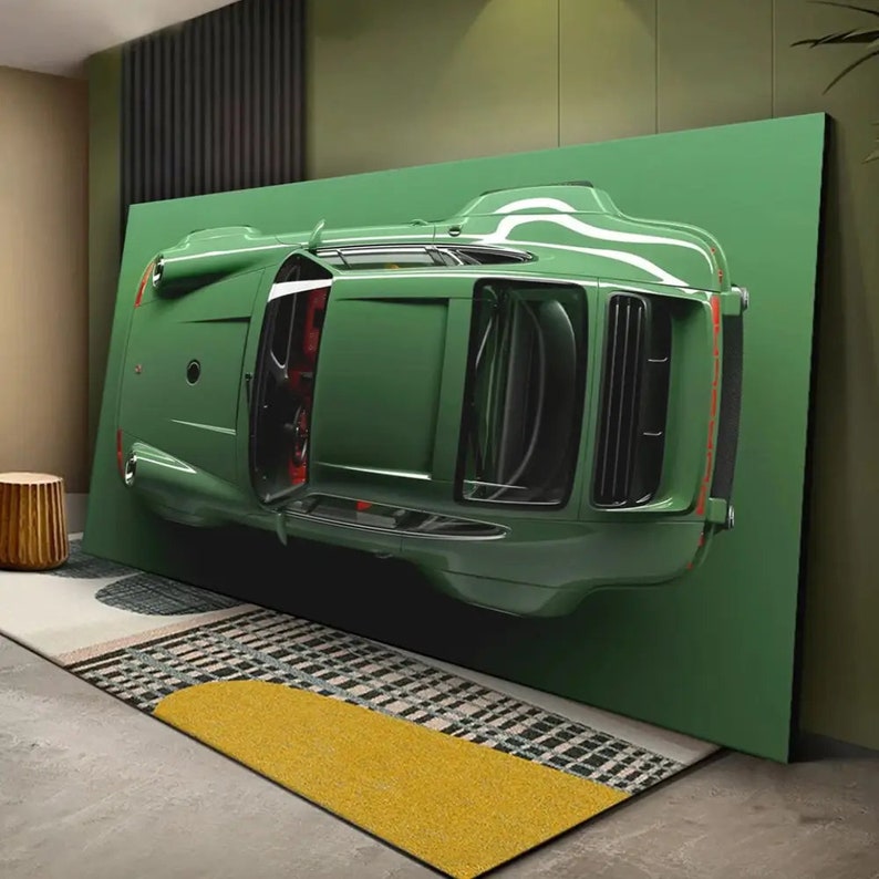 Sport Car Colorful Poster Car Wall Art Print Motivation Office - Etsy