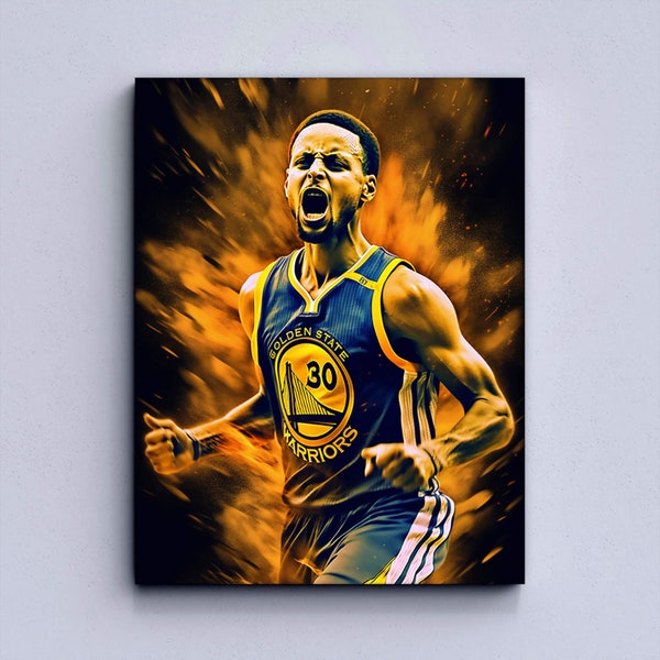 Curry Graffiti Art - Etsy