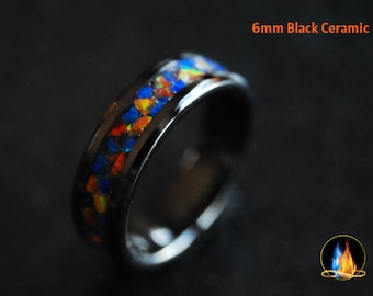 Fire and Ice Ring | Etsy