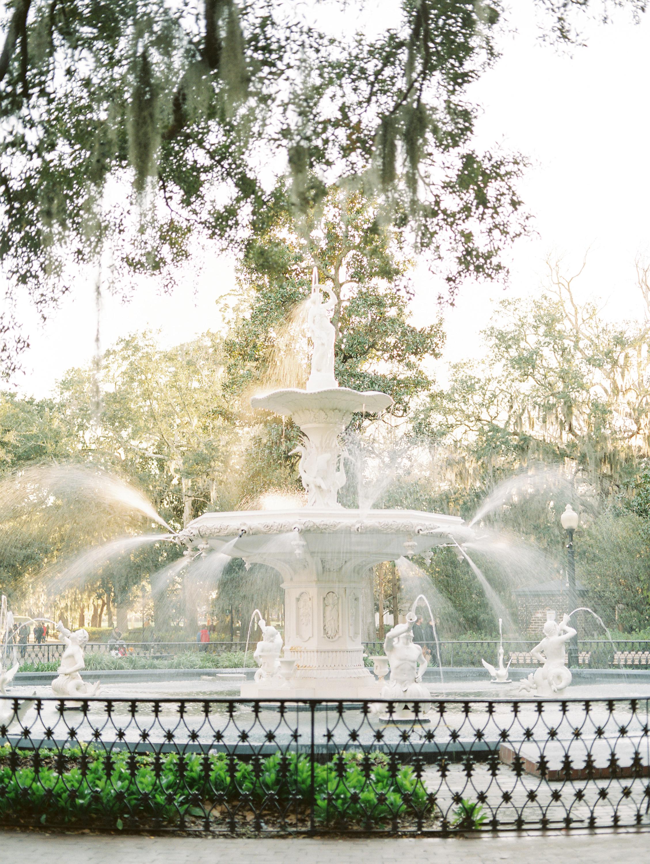 Forsyth Park Fountain Print - Etsy
