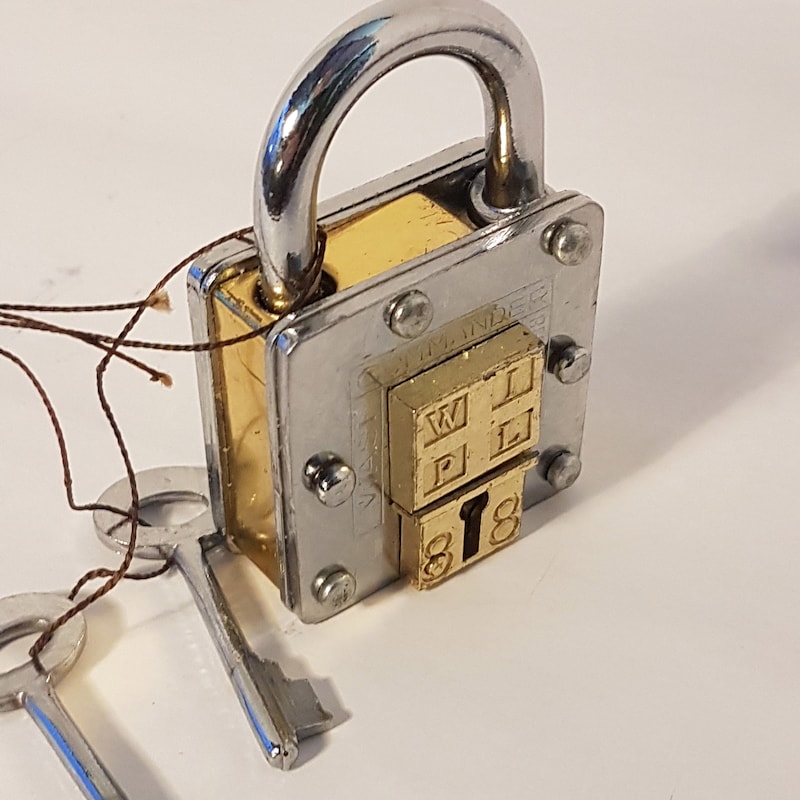 Vintage Lock and Key - Etsy