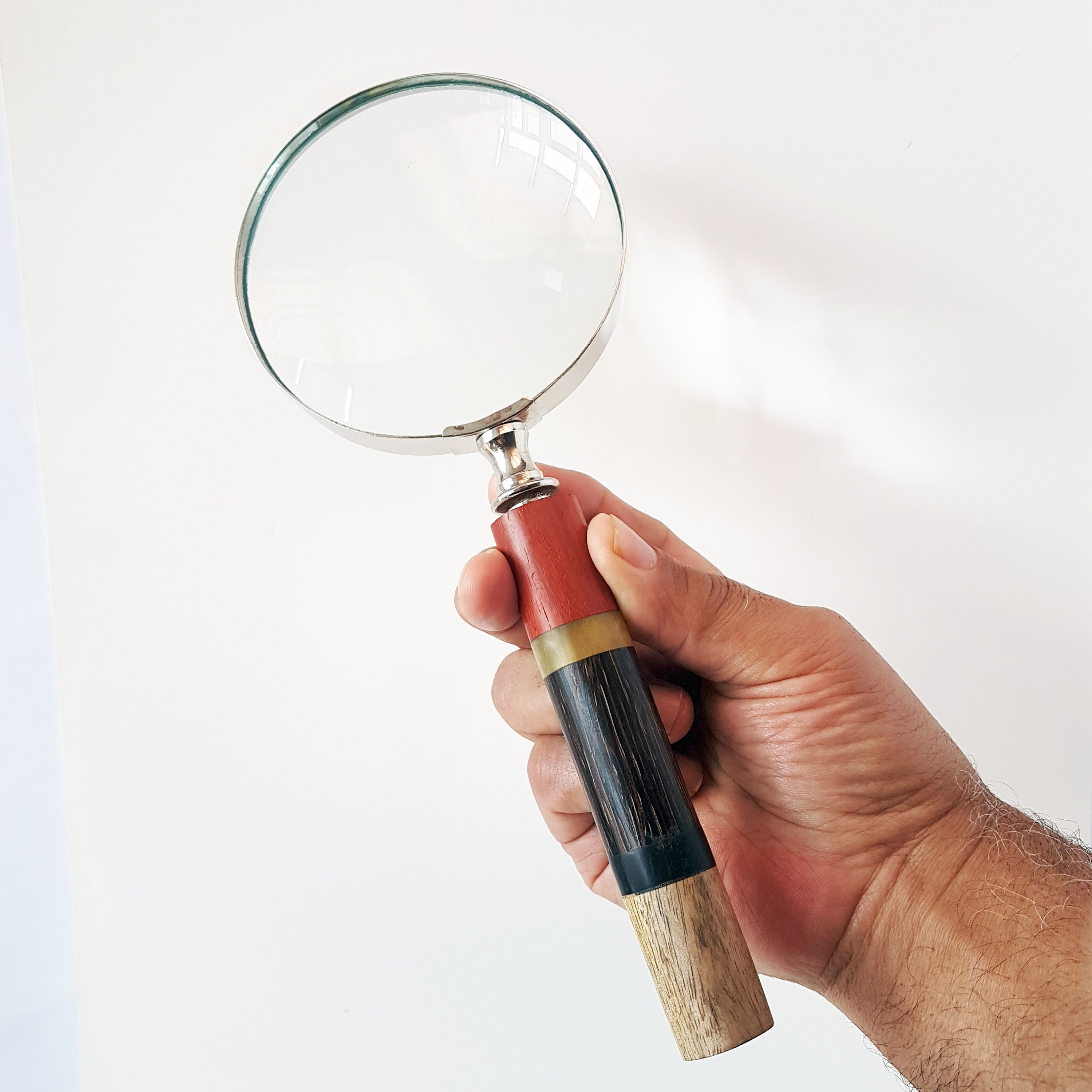 Magnifying Glass Hand Lens in a Vintage Nautical Style 10 Inches Long ...