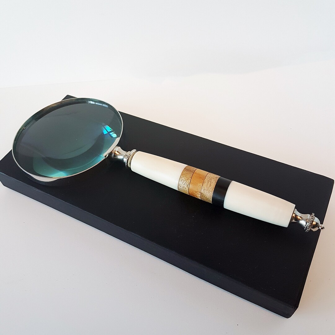 Magnifying Glass Hand Lens in a Vintage Nautical Style 10 Inches Long ...