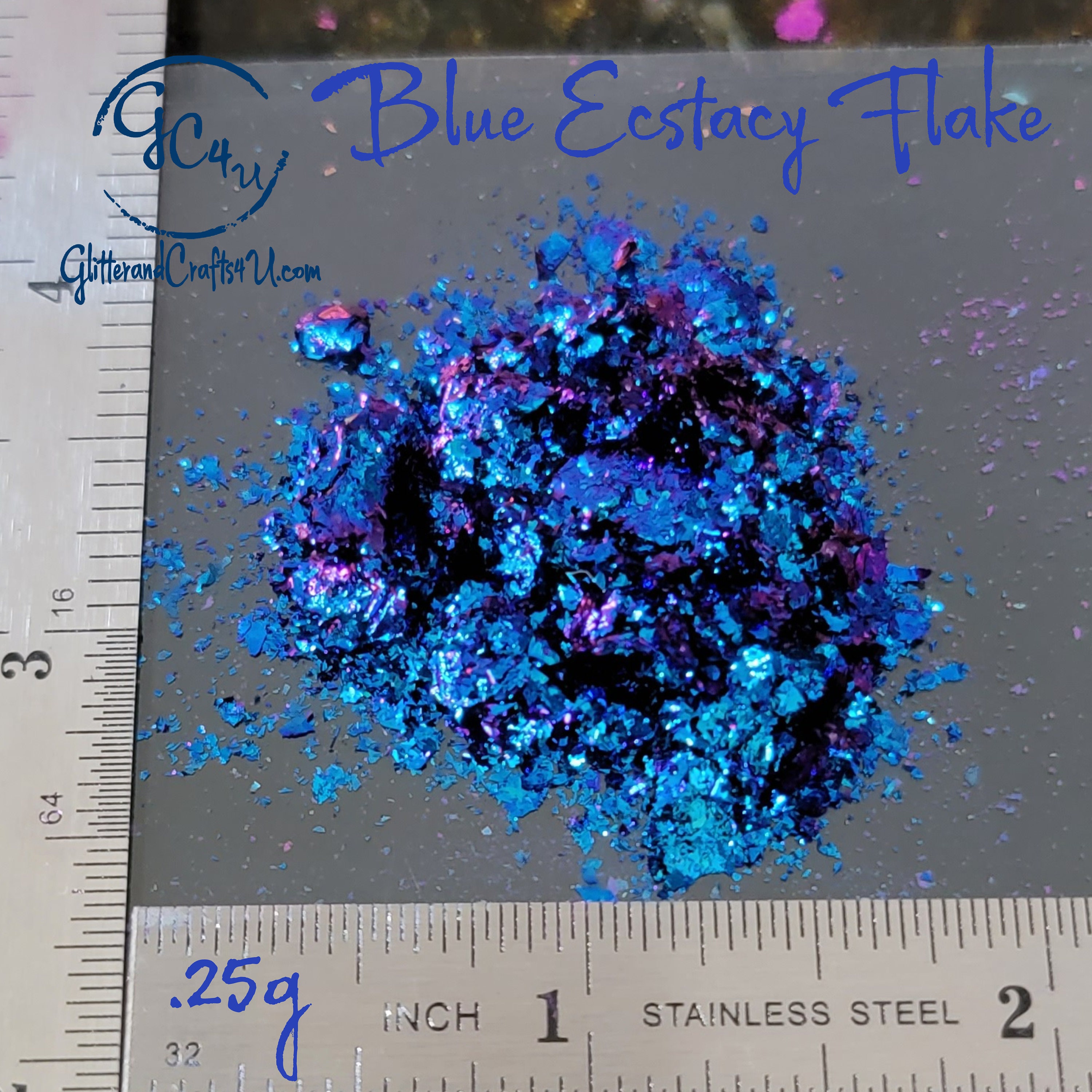 Blue Ecstasy Super Chameleon Chromas Powder & Flake Multi - Etsy