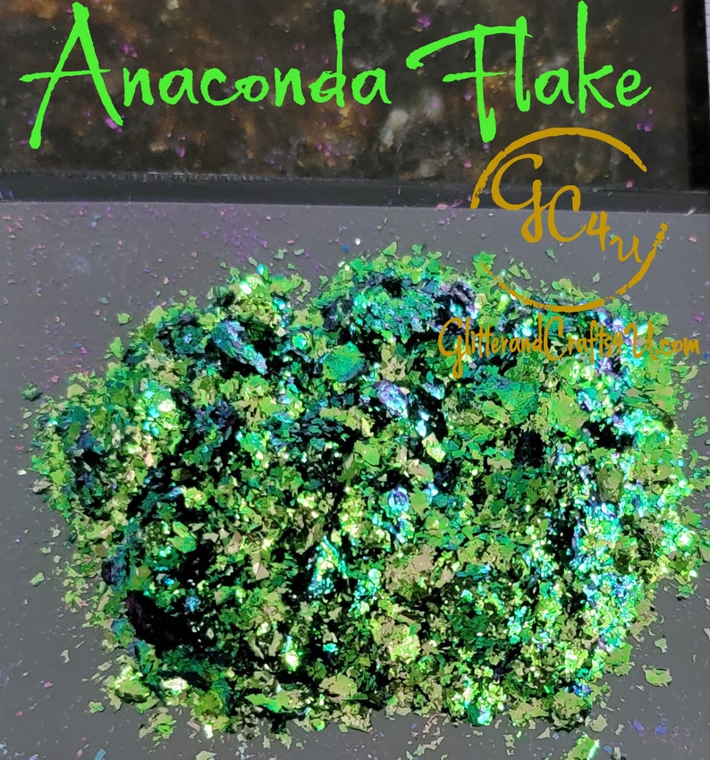 Anaconda Super Chameleon Chromas Powder & Flake Multi - Etsy