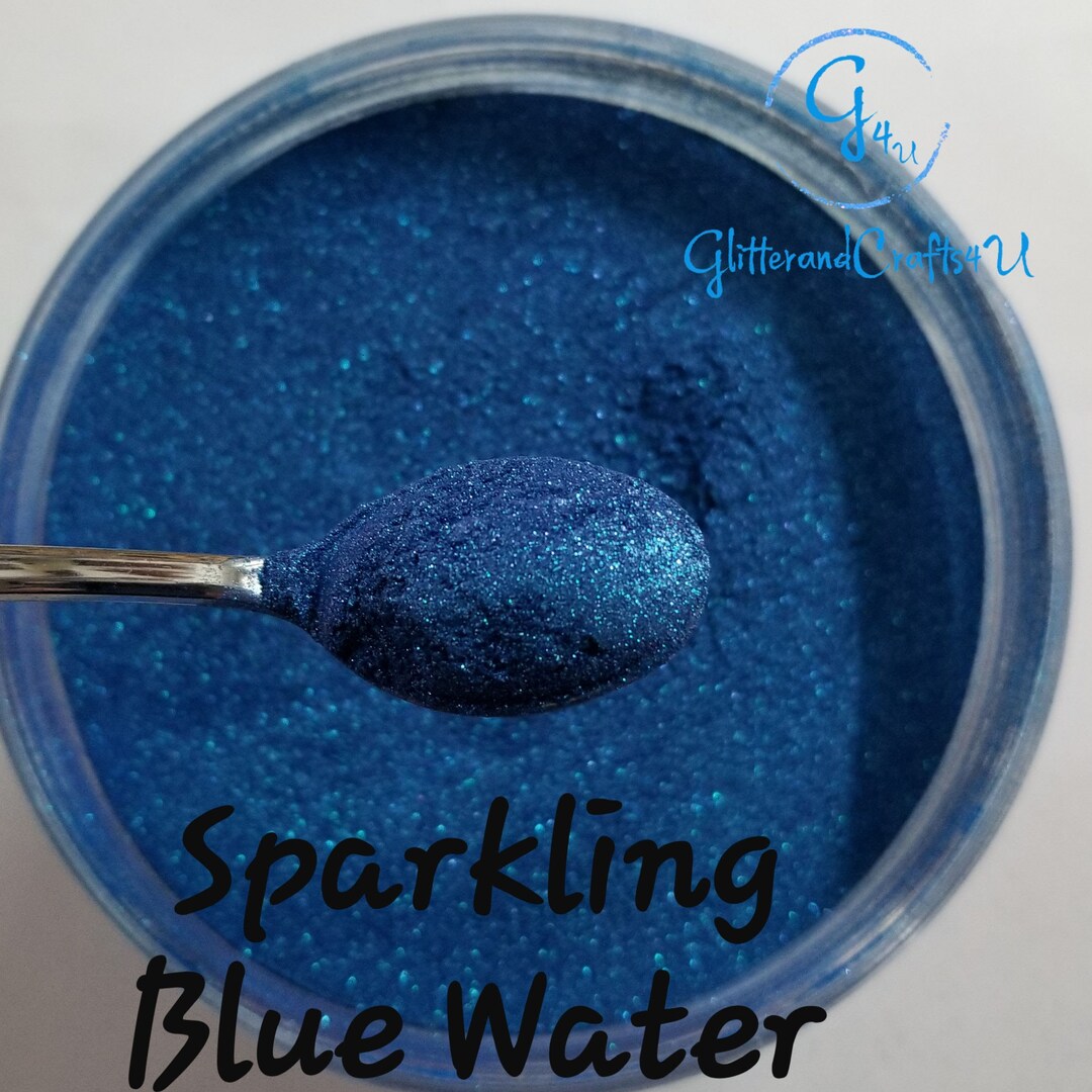 Sparklin' Blue Water Chameleon Powder-make-up, Nails, Crafting - Color ...