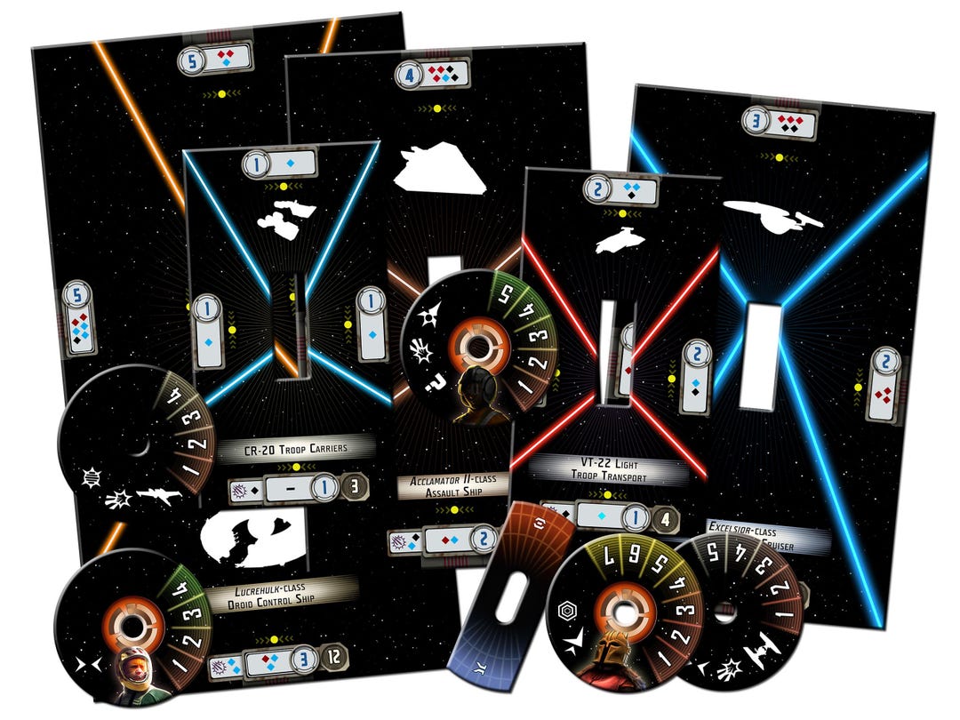 Custom Cardboard Tokens for Armada - Etsy