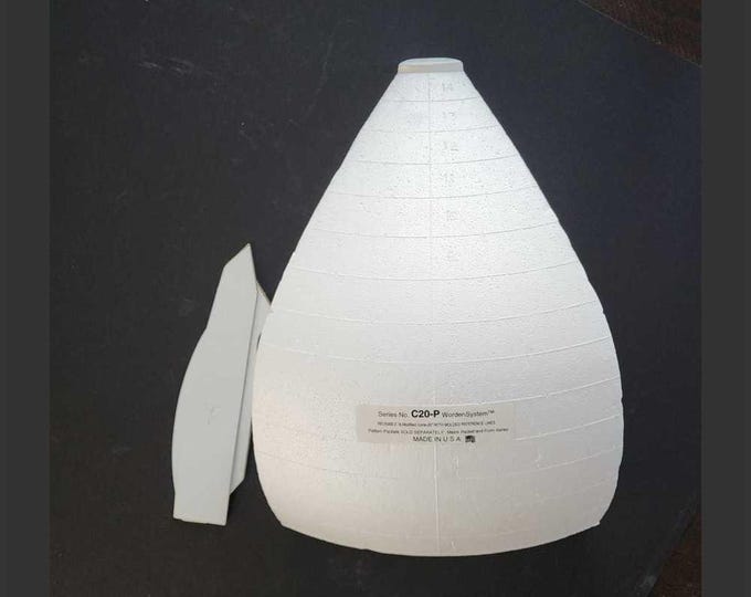 Worden System Lamp Mold - Sectional Form C20-P - Stained Glass Lamp ...