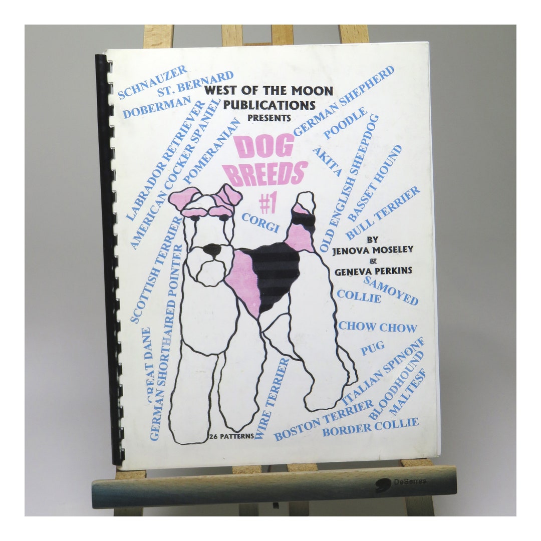 Dog Breeds 1 Stained Glass Pattern Book, Unique Dog Breeds Stained ...
