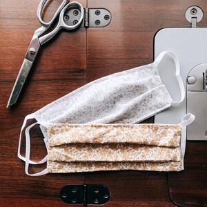 Customizable Reusable Fabric Masks - Etsy