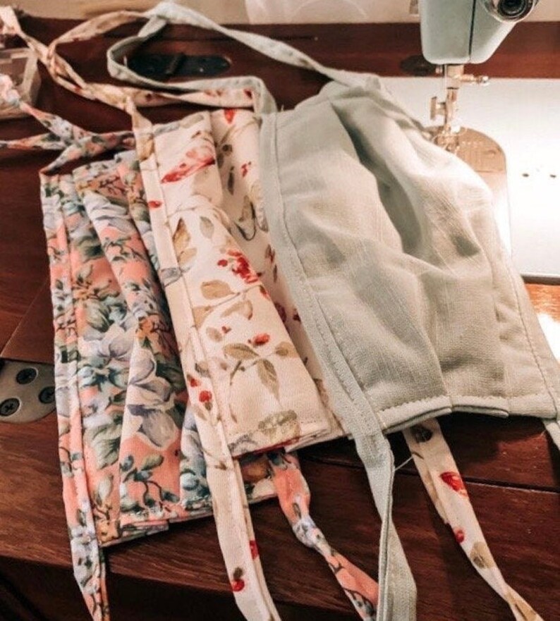 Customizable Reusable Fabric Masks - Etsy