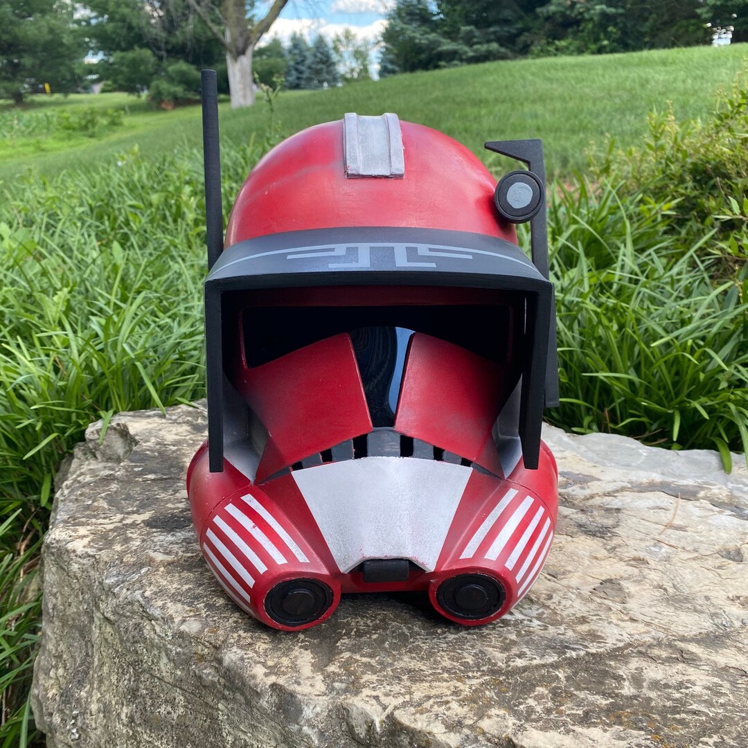 Star Wars Commander Fox Helmet/clone Trooper Helmet the Clone - Etsy