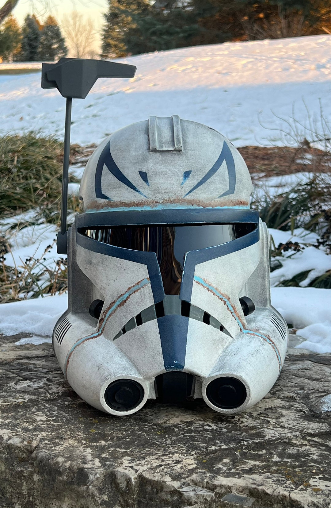 Star Wars Captain Rex Clone Trooper Helmet 3D Printed Helmet - Etsy UK