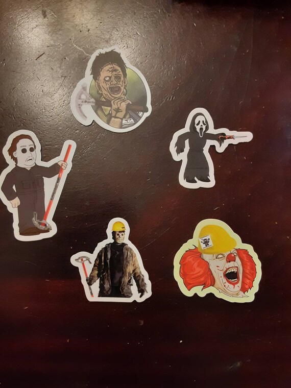 Halloween Horror Character Pack Paper Stickers, Labels & Tags etna.com.pe