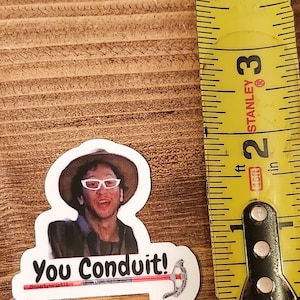You Conduit Electrician Hardhat Sticker - Etsy