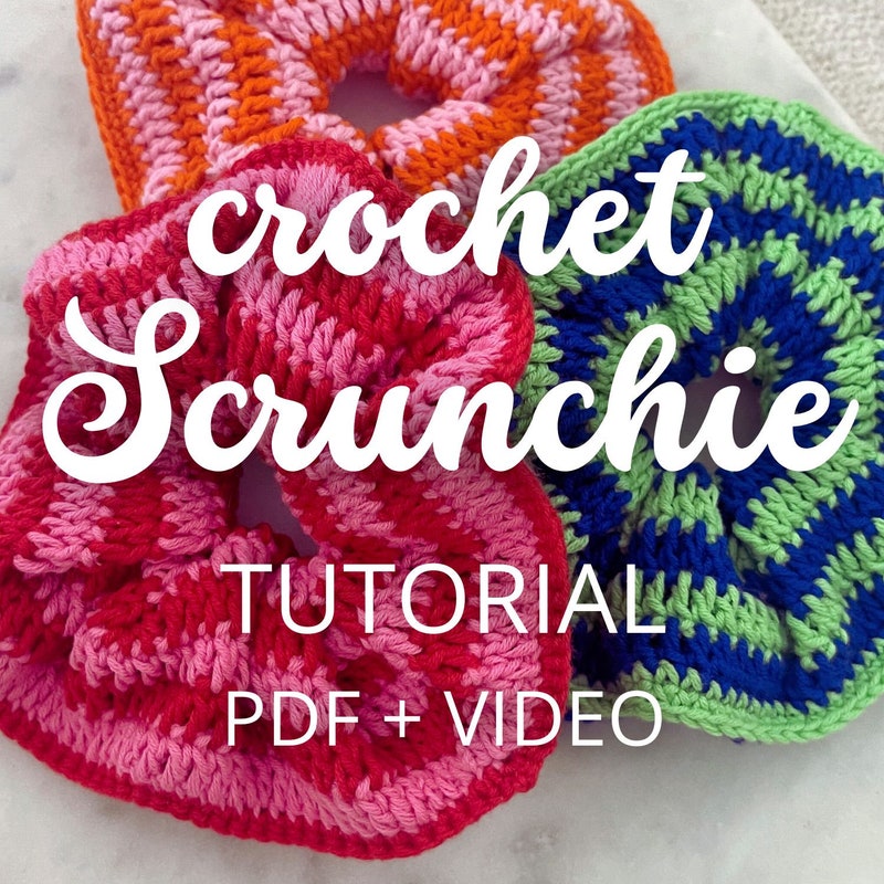 Bun Ties Crochet Pattern - Etsy