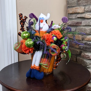 Halloween Ghost Centerpiece Fall Centerpiece Halloween | Etsy