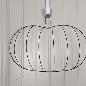 6-pack Pumpkin Wreath Frame Pumpkin Wire Wreath Form Pumpkin Metal ...