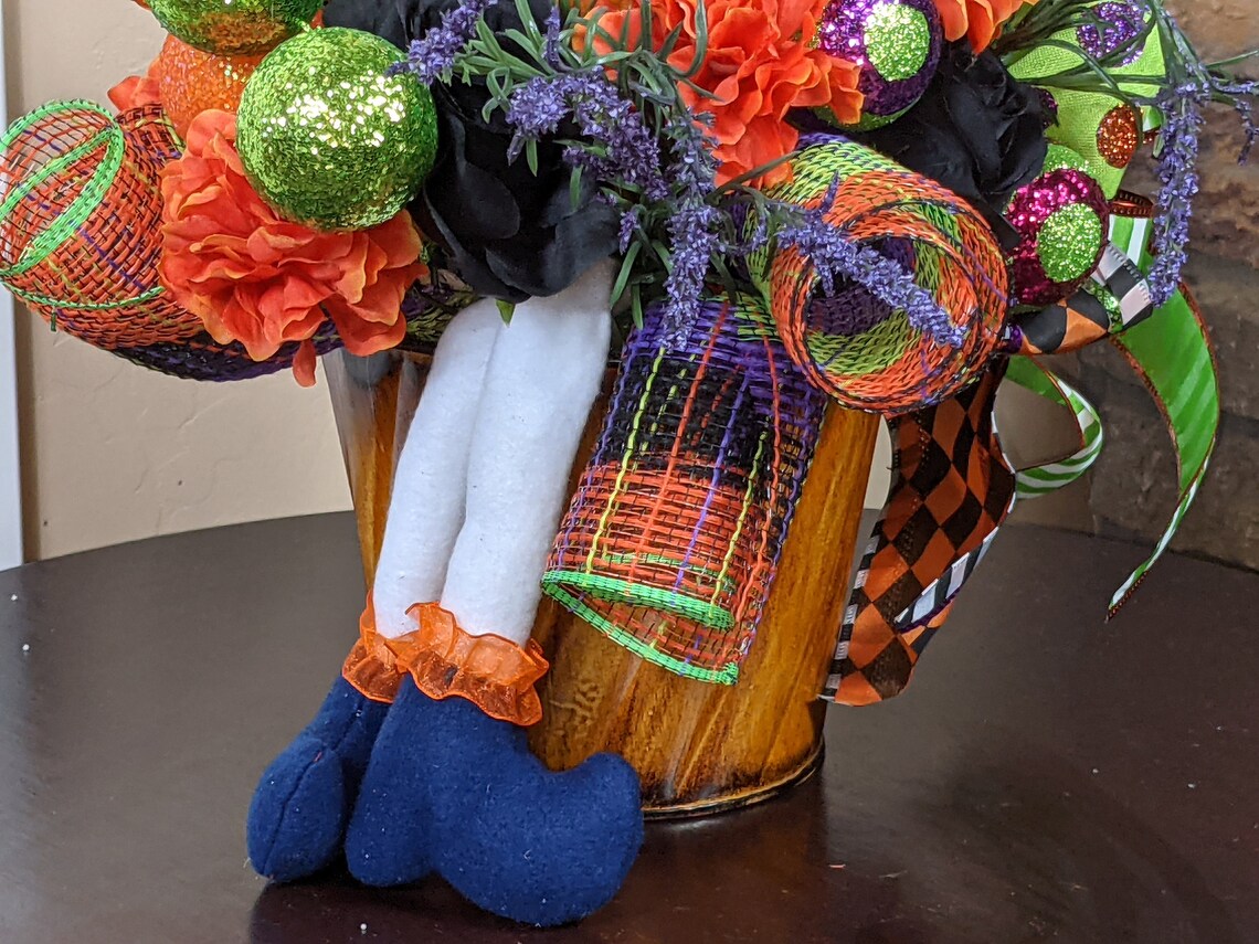 Halloween Ghost Centerpiece Fall Centerpiece Halloween | Etsy