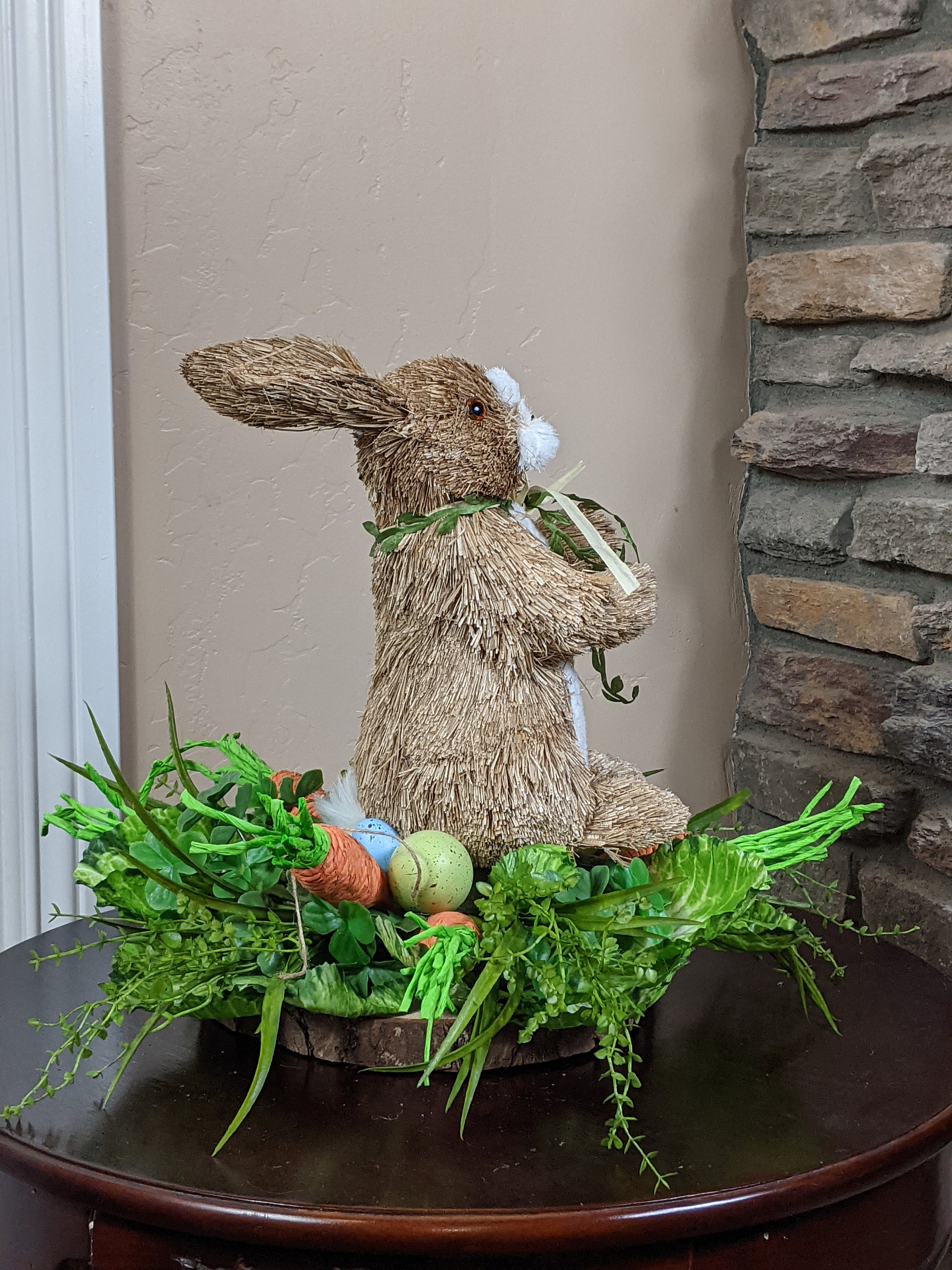 Easter Bunny Centerpiece Easter Centerpiece Bunny Feast | Etsy