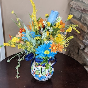 Mothers Day Arrangement Mothers Day Ceramic Pitcher Arrangement Mother ...
