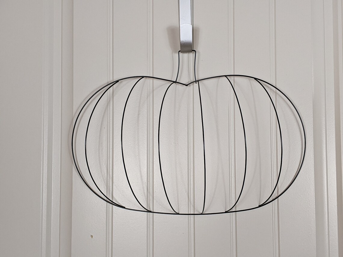 3-pack Pumpkin Wreath Frame Pumpkin Wire Wreath Form - Etsy