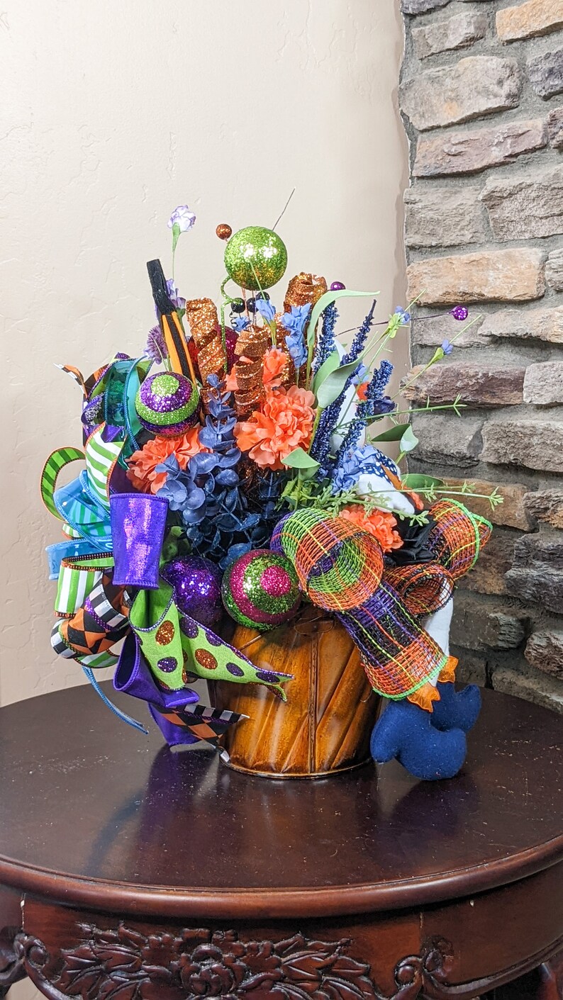 Halloween Ghost Centerpiece Fall Centerpiece Halloween Table - Etsy