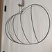 6-pack Pumpkin Wreath Frame Pumpkin Wire Wreath Form Pumpkin Metal ...