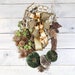 Rustic Fall Centerpiece Sage & Green Pumpkins, Autumn Table Decor ...