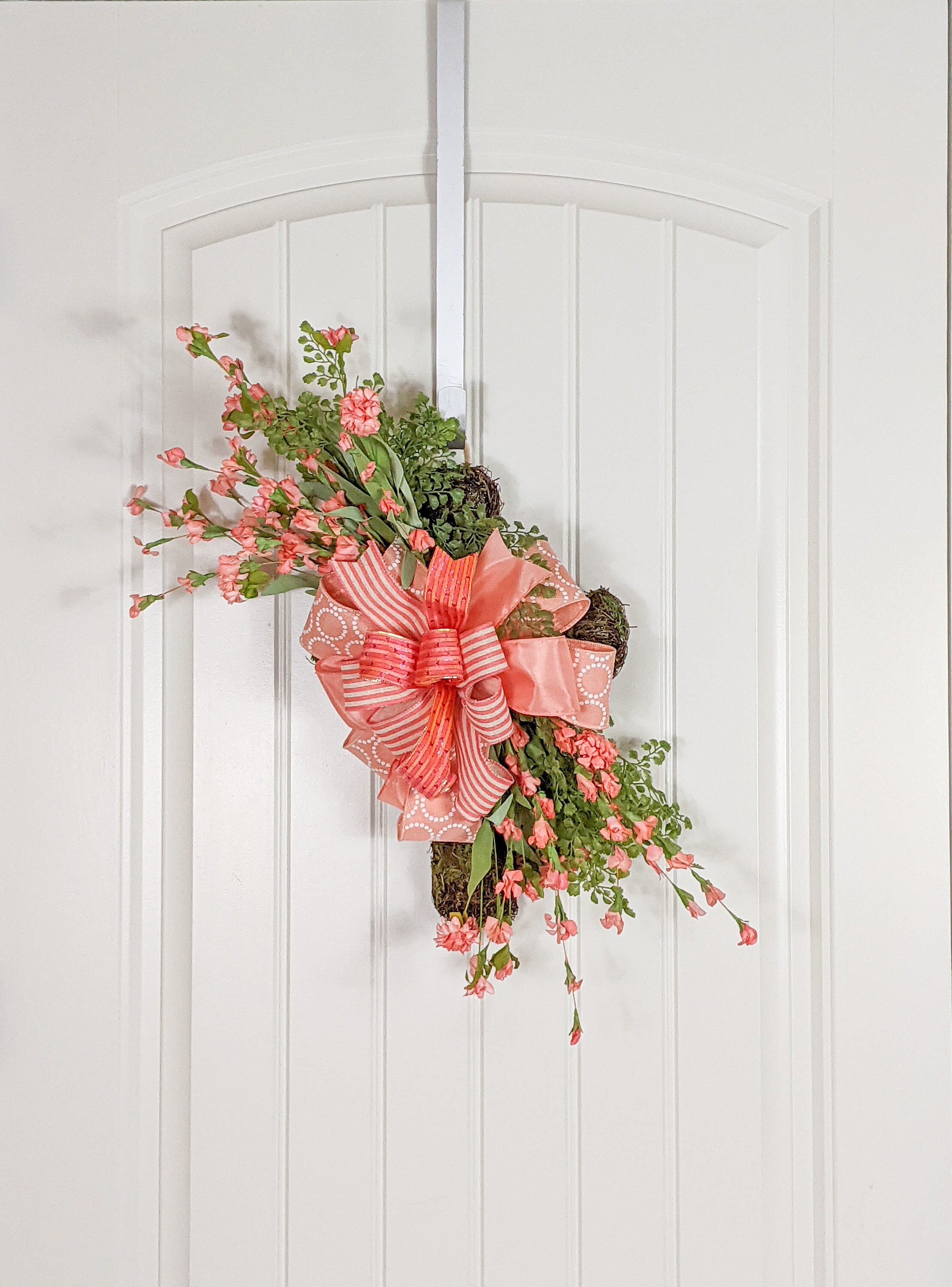 Spring Wreath Floral Cross Wreath Cross Wreath Cross | Etsy