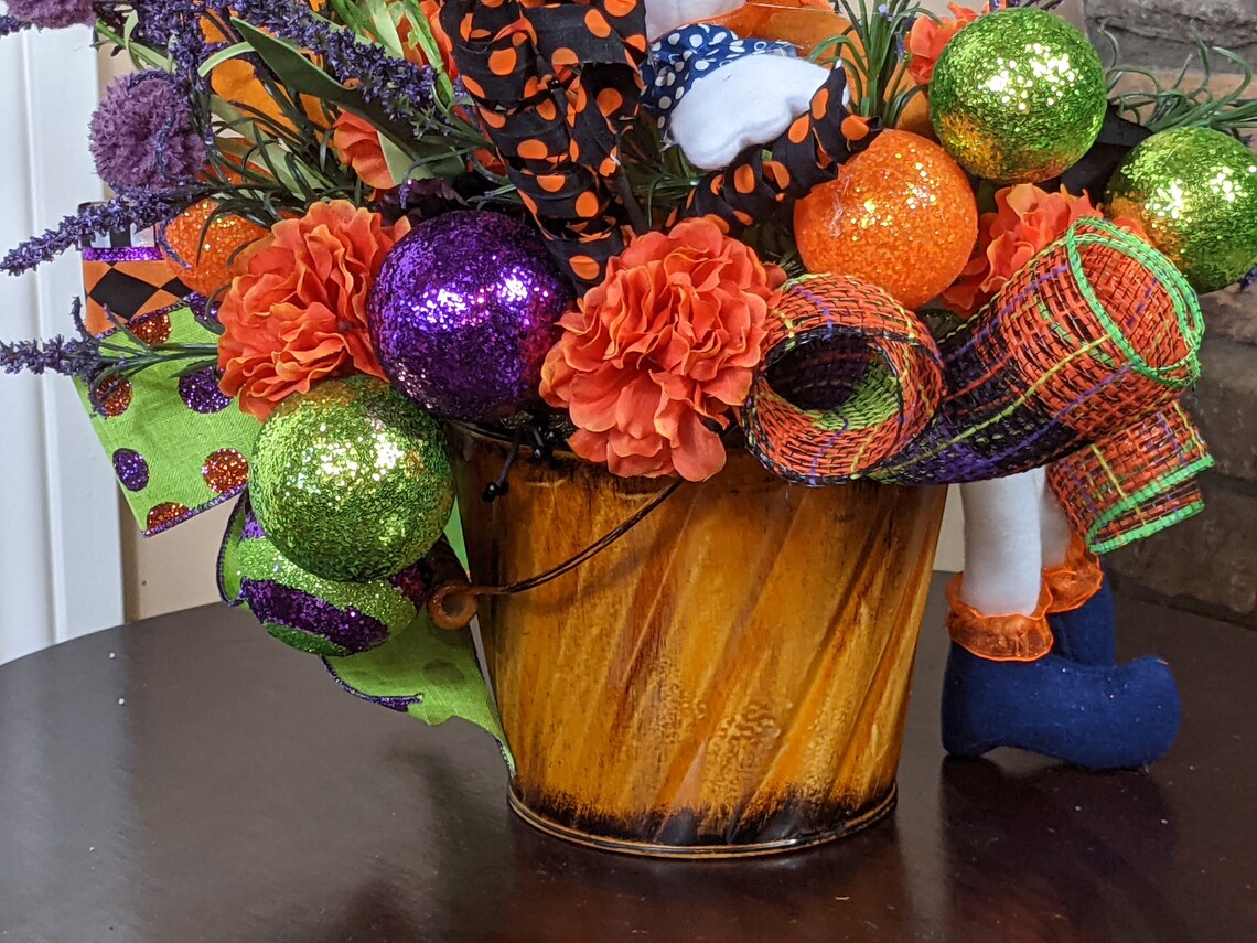 Halloween Ghost Centerpiece Fall Centerpiece Halloween | Etsy