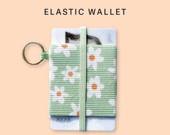 Elastic Card Holder Wallet - Etsy