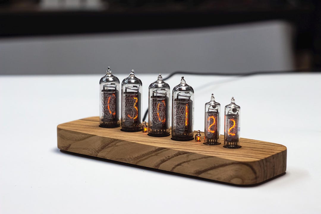 Nixie Tube Clock IN14 and IN16 of the USSR Production on 6 Lamp - Etsy