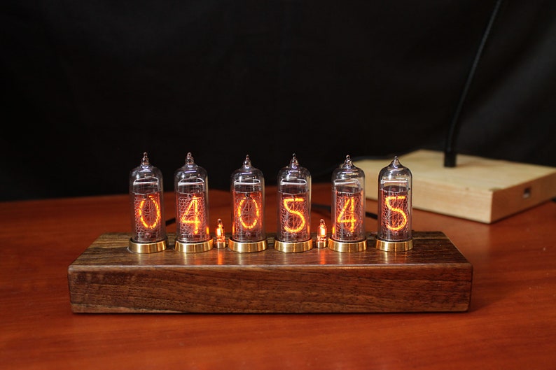 Nixie Tube Clock IN14 of the USSR Production on 6 Lamp - Etsy