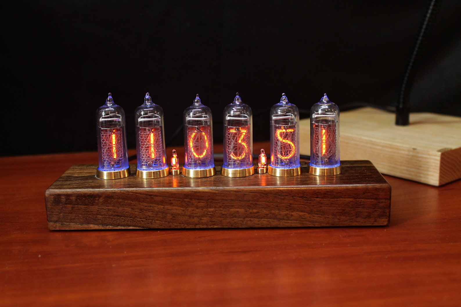 Nixie Tube Clock IN14 of the USSR Production on 6 Lamp - Etsy