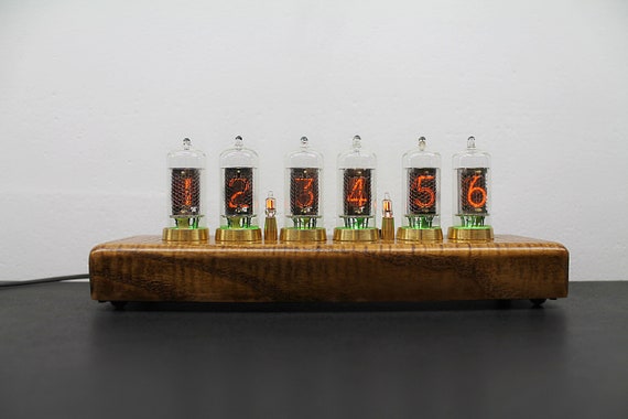 Nixie Tube Clock Z570m Z573m of the GDR Production on 6 Lamp - Etsy